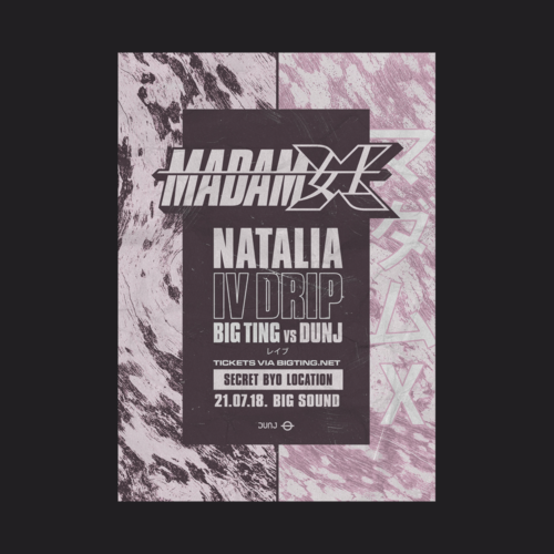 10 Years of Rivet: Madam X - 28th April 2023 - Big Ting Recordings