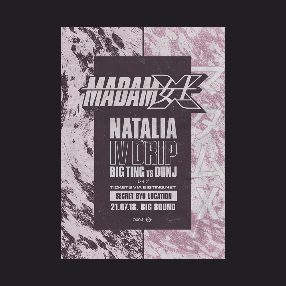 10 Years of Rivet: Madam X - 28th April 2023 - Big Ting Recordings